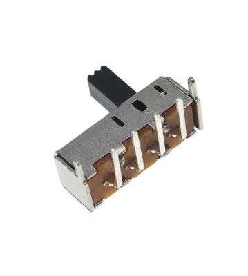 SS-13F24 | کلید کشویی سه حالته 4 پین رایت 16.8*5.8